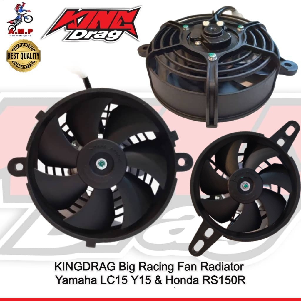 YAMAHA Y15 V1 V2 LC 135 RS 150 Y15ZR RADIATOR FAN BIG FAN FANS KIPAS ...