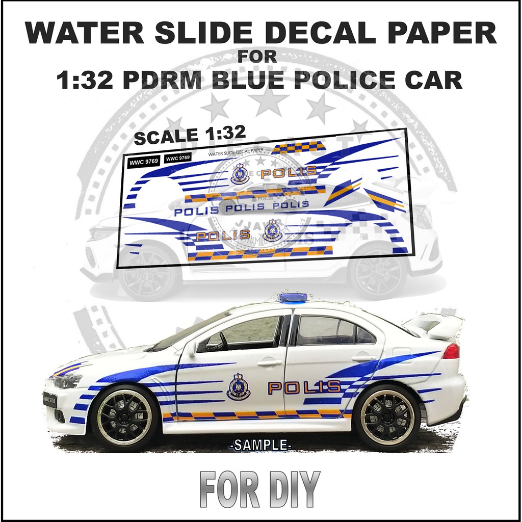 Police Car Stickers