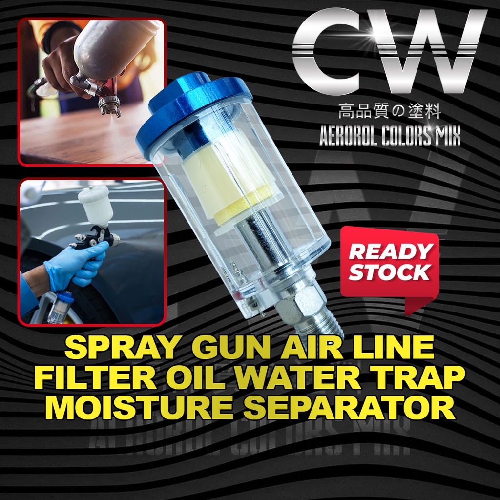 Water Oil Trap Moisture Separator Air Line Filter Air Regulator Filters ...