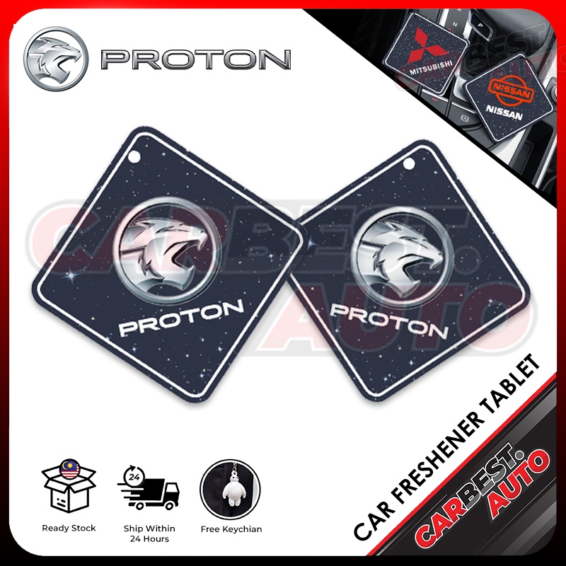 PROTON Car Perfume Freshener Pewangi Tablet Accessories Aksesori Kereta ...