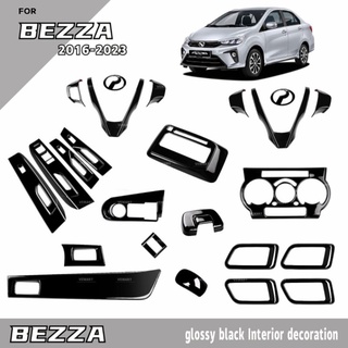 Vemart perodua bezza carbon fiber steering wheel frame cover ...