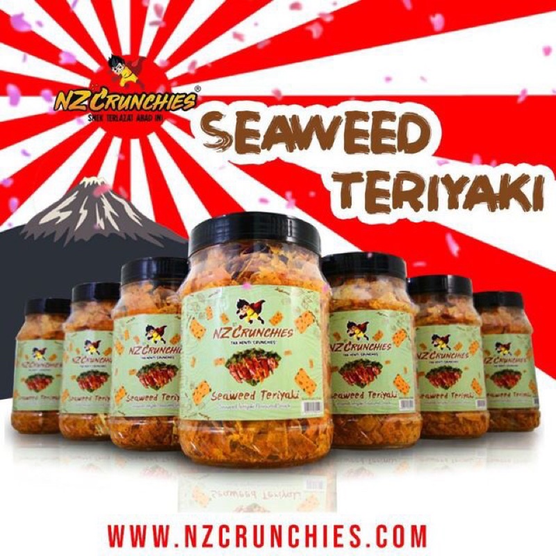 NZ Crunchies (Seaweed teriyaki) | Shopee Malaysia