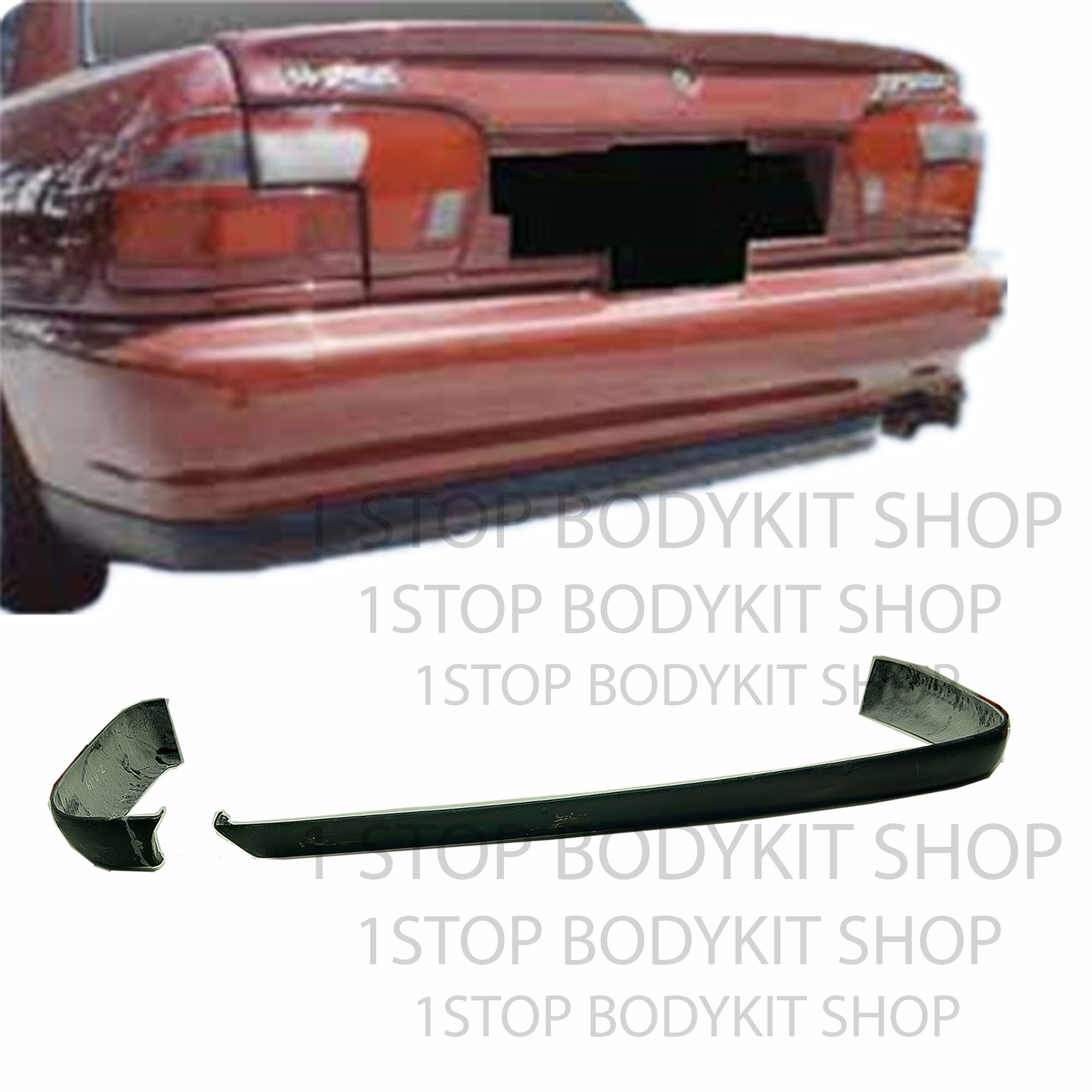 Proton wira aeroback rear skirt skirt lip bodykit | BeeCost