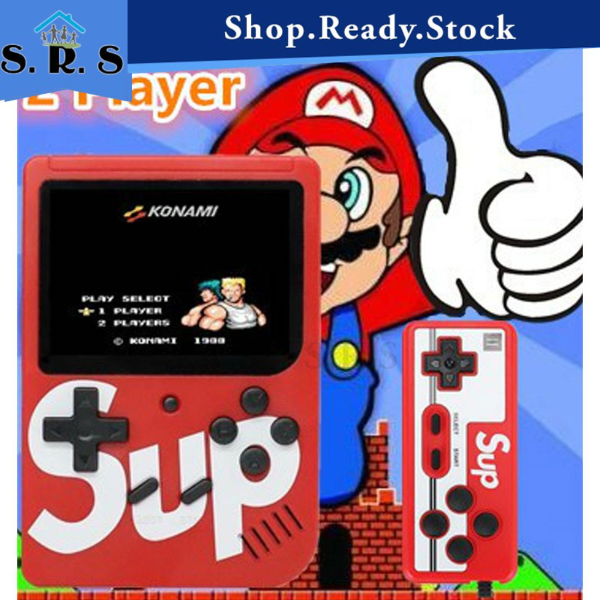 SRS_2Player 3inch Big Screen Retro Mini SUP PLUS 400 Gameboy Game ...
