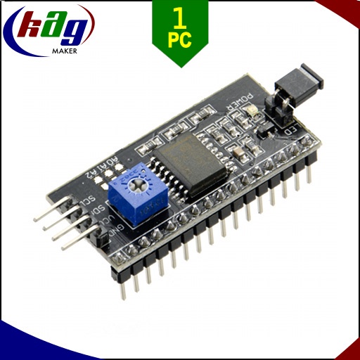 I2c Serial Interface Adapter Board For Arduino 1602 Lcd Module Shopee