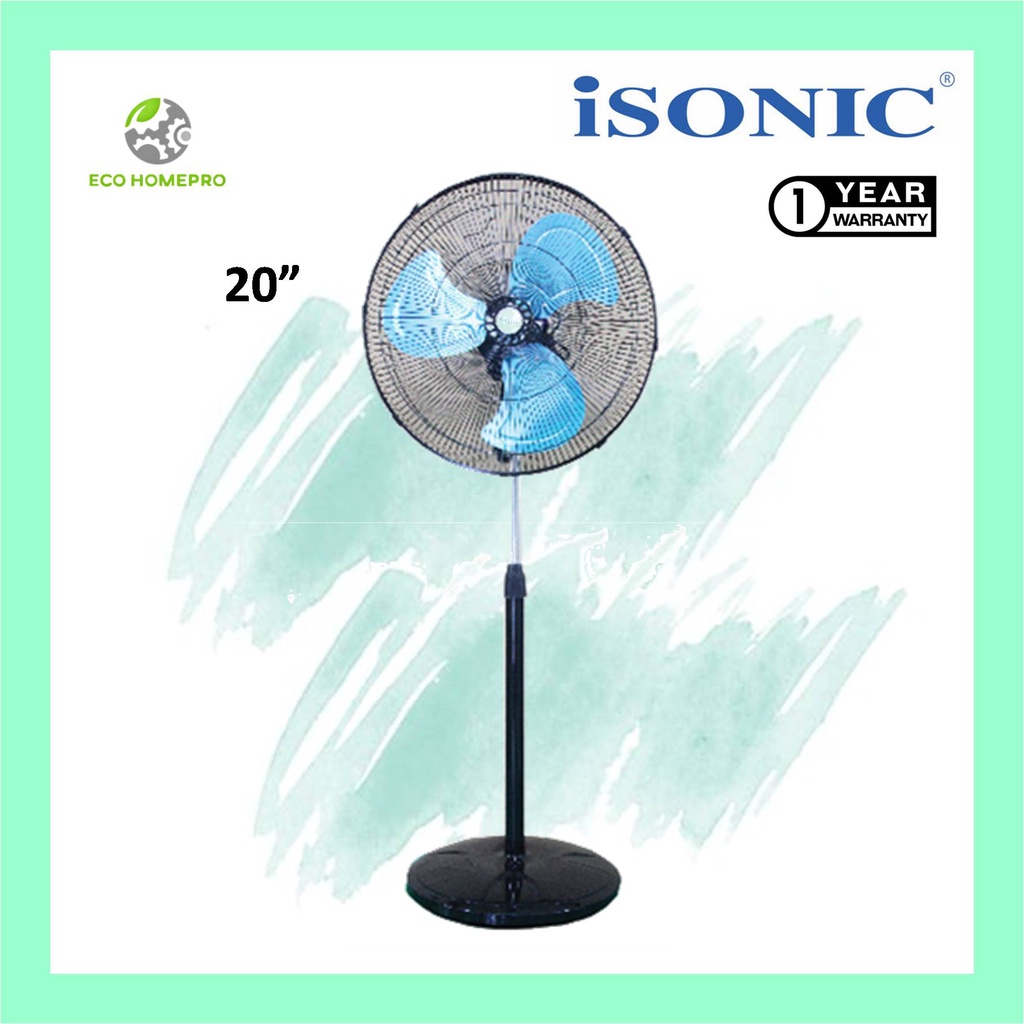 Isonic 20" Industrial Stand Fan IF-651 | Shopee Malaysia
