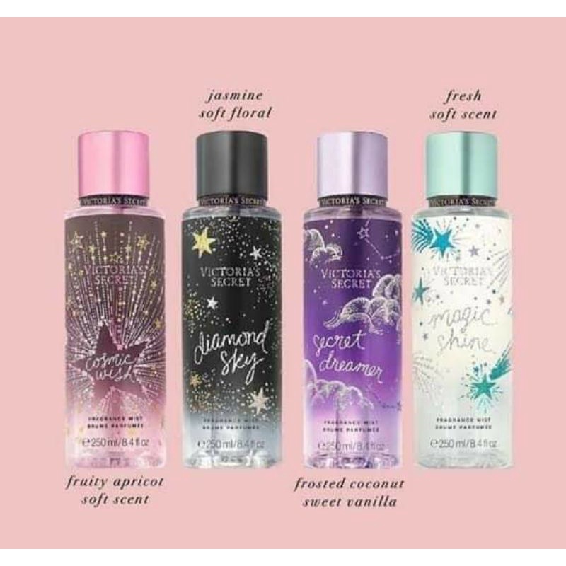 Victorias Secret Fragrance Cosmic Wish Diamond Sky Secret Dreamer