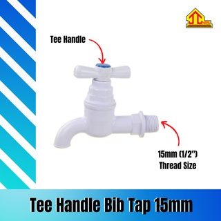 JOPEX BC01W 15mm Sink BIB PVC Water/Kepala Paip 1/2"/Kepala Paip PVC ...