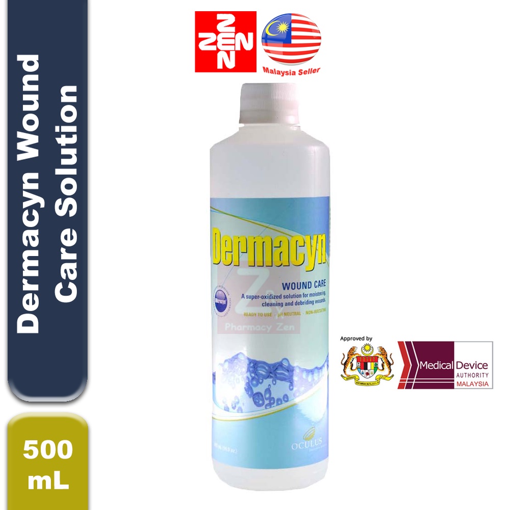 Dermacyn Wound Care solution 500ml | Shopee Malaysia
