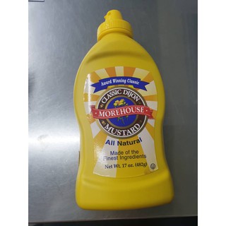 Morehouse Pure Prepared Mustard and Classic Dijion Mustard (HALAL ...