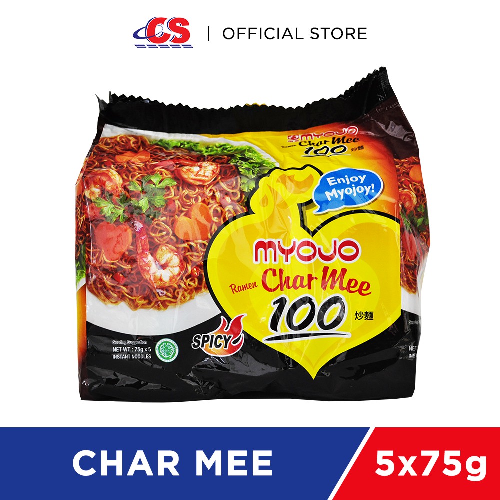 MYOJO Char Mee 100 5x75g | Shopee Malaysia