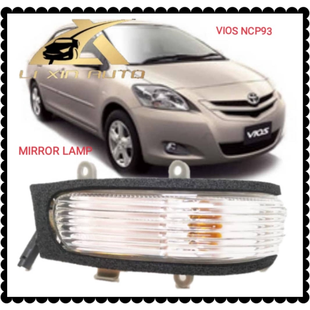 TOYOTA VIOS 2007-2012 NCP93 DOOR MIRROR LAMP | Shopee Malaysia