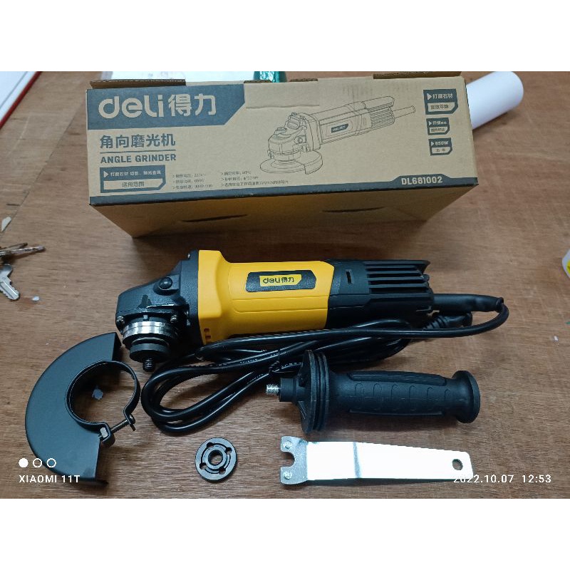 Original Import Deli Anger Grinder 850W | Shopee Malaysia