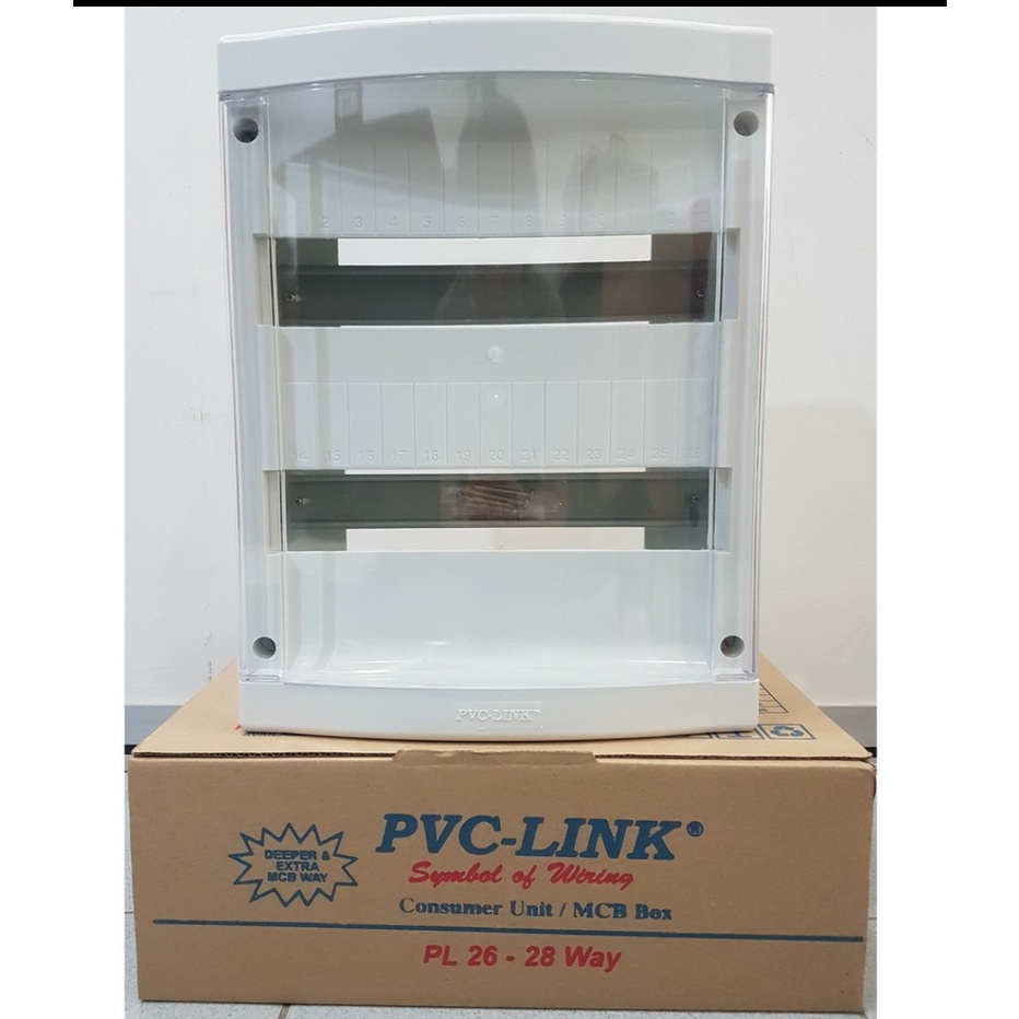 PVC LINK MCB DISTRIBUTION BOX / DB BOX / MCB BOX (28W TRANSPARENT ... PVC LINK MCB DISTRIBUTION BOX / DB BOX / MCB BOX (28W TRANSPARENT ...