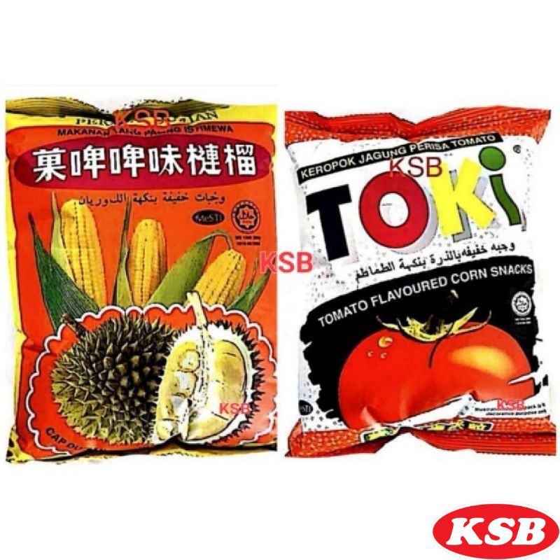 POP CORN DURIAN FLAVOUR 70G/TOKI TOMATO FLAVOUR 60G | Shopee Malaysia
