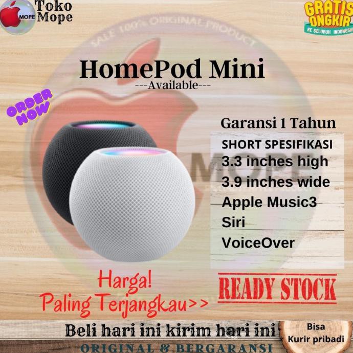 New!! Apple Homepod Mini 2020 Original / Wireless Speaker - Black | BeeCost