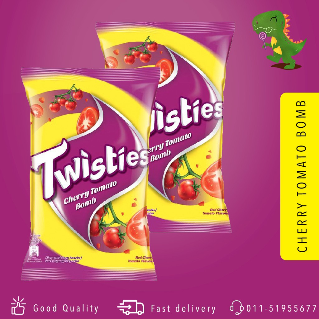 Twisties - Cherry Tomato Bomb (65g x 2) | Shopee Malaysia