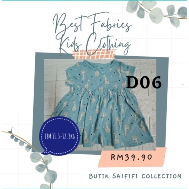 New Dress !!!! blue. | Shopee Malaysia