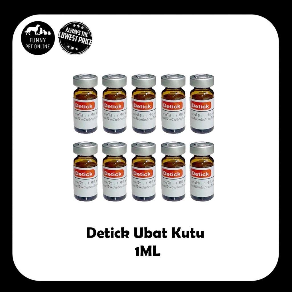 🔥UBAT KUTU🔥!!!PALING MURAH🔥【DOG AND CAT】Flea & Tick / Detick Ubat Kutu ...