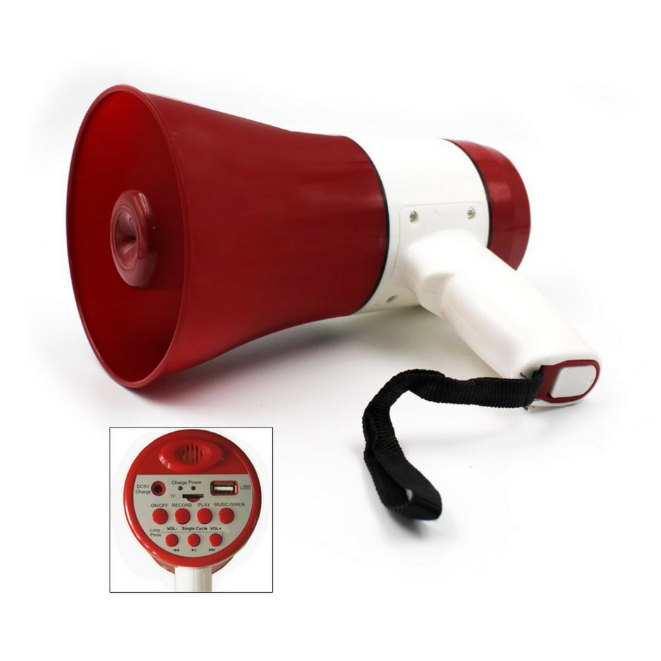 302 30W Megaphone Healer Amplifier Speaker With USB TF | Shopee Malaysia