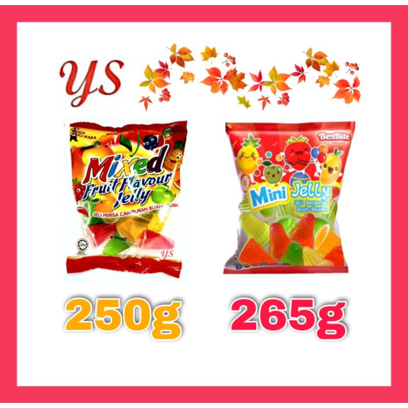 Fruit Jelly Sumi, Jelli Sumi Perisa Buah-buahan 265g/250g | Shopee Malaysia