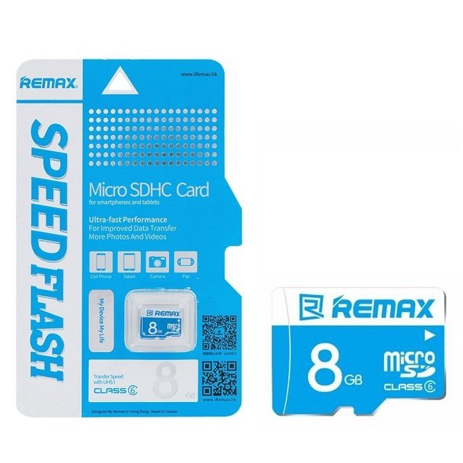 Remax Original 8GB Class 6 TF Micro SD High-speed Memory Card | Shopee ...
