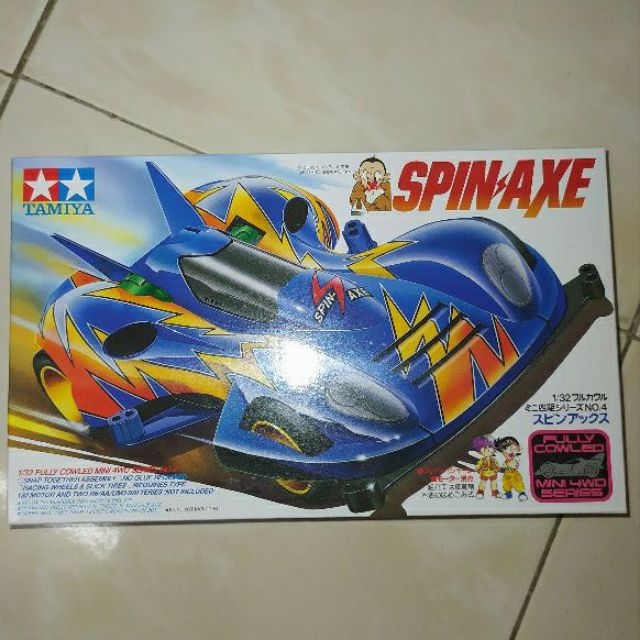Tamiya Spin Axe Mini 4wd Made in Filipina | Shopee Malaysia