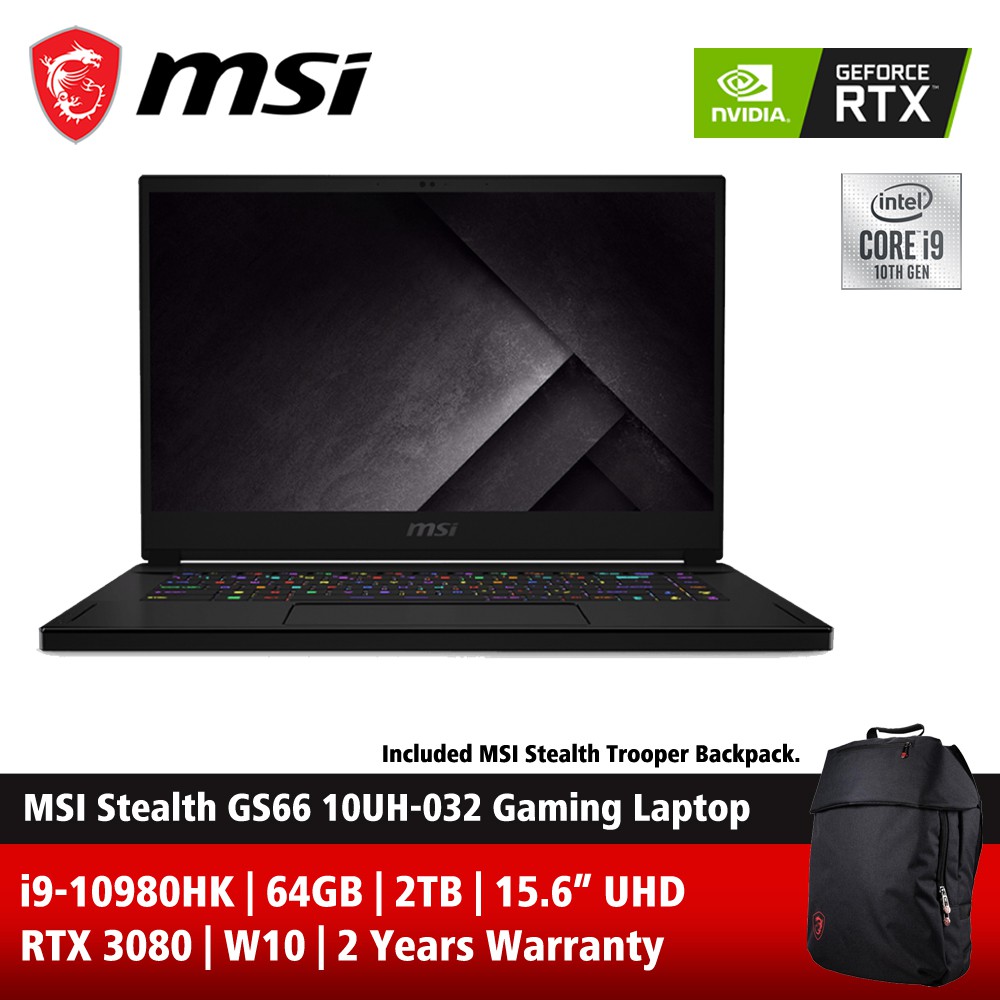 MSI GS66 Stealth Price in Malaysia & Specs - RM17999 | TechNave