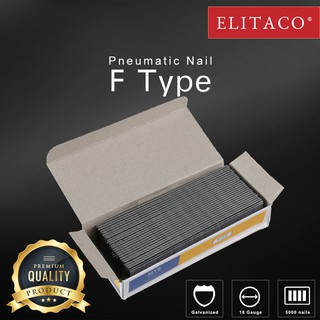 【ELITACO】5000pcs Premium F Type Nail F10 F15 F20 F25 F30 F32 18 Gauge ...