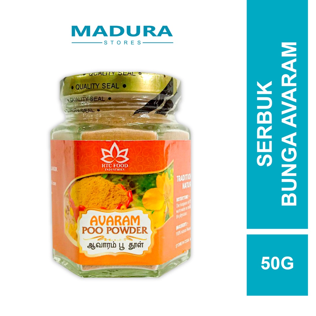 RTC Avaram Poo Powder 50g (Serbuk Bunga Avaram) | Shopee Malaysia
