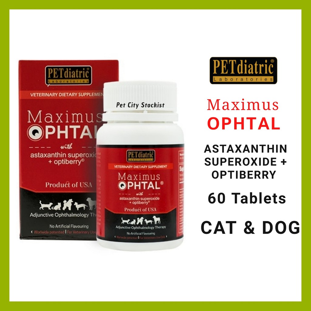 PETDIATRIC Maximus OPHTAL For Adjunctive Ophthalmology Eye Cataract ...