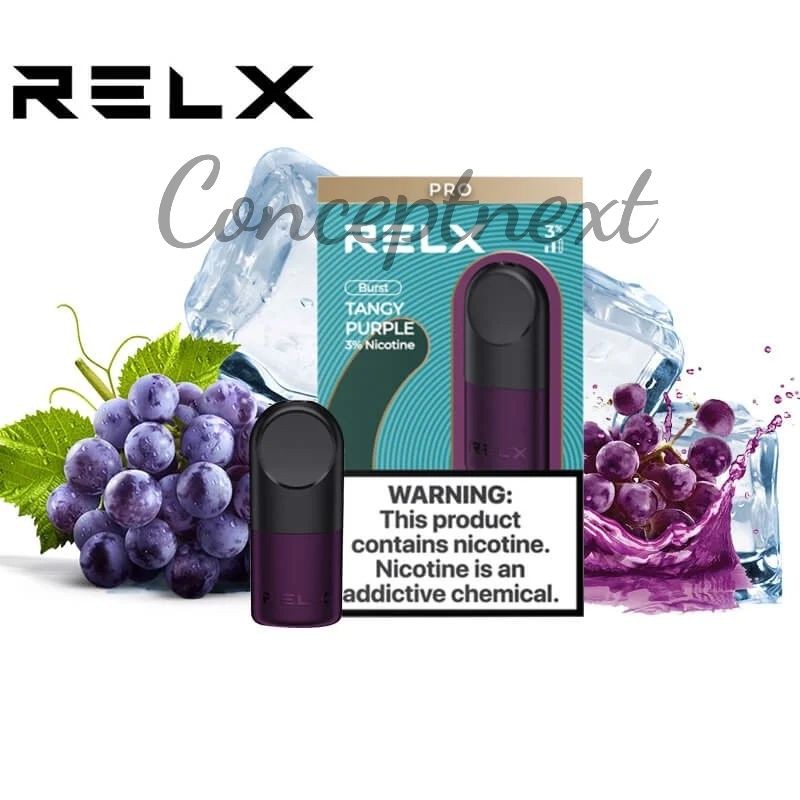 Original REL'X I'nfinity Cartridge Pod | Tangy Purple Grape | Essential ...