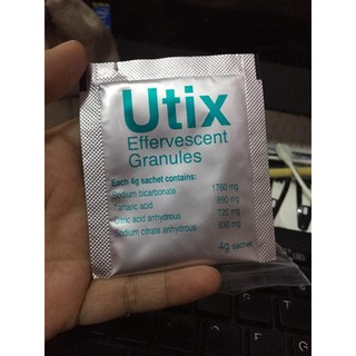 Utix Effervescent Granules for Painful Urination Gout Sugar Free 12 ...