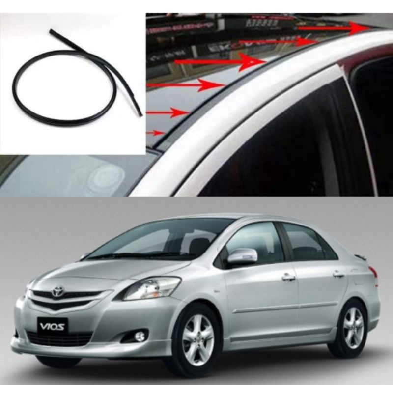 TOYOTA VIOS NCP93 2007-2012 ROOF MOULDING RUBBER | Shopee Malaysia