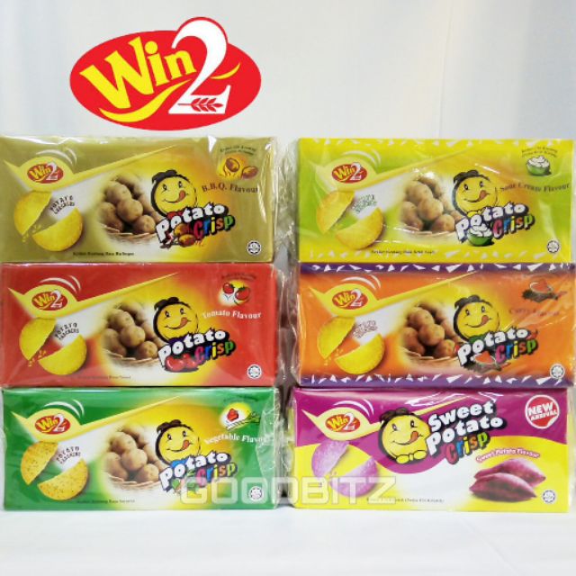 WIN2 Potato Crisp 30pkt | Shopee Malaysia