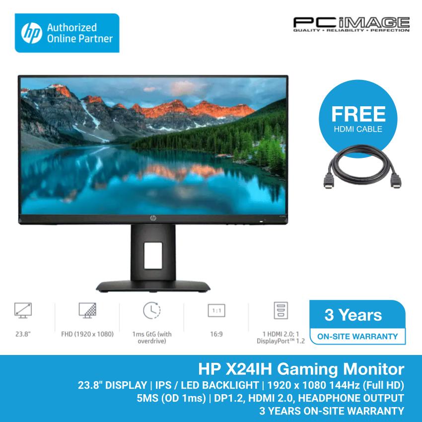 HP X24IH FHD Gaming Monitor (23.8 Inch) | Shopee Malaysia