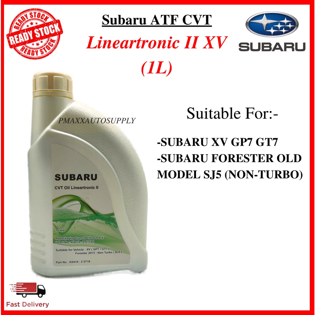 Subaru ATF CVT 1L Subaru XV GP7 GT7 Forester SJ5 Lineartronic Auto ...