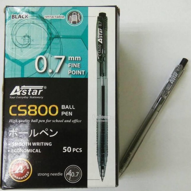 ASTAR CS800 BALL PEN 1BOX(50PCS) | Shopee Malaysia