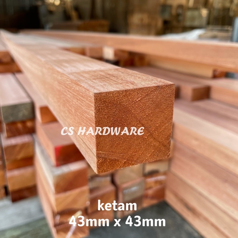 2"x 2" Solid Kayu Meranti Wood Kayu Perabot - Siap Ketam (LICIN ...