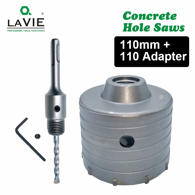 La Vie 1 Set Sds Plus Concrete Hole Saw Electric Hollow Core Drill Bit
