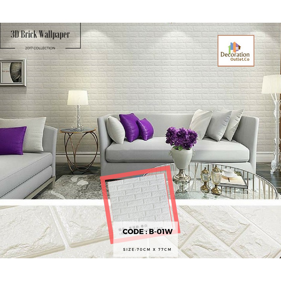 5D WALLPAPER BRICK | Shopee Malaysia
