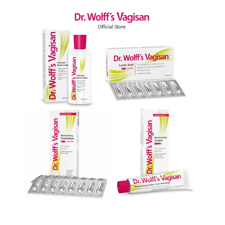Dr. Wolff's Vagisan Wash/Cream- For a Healthy Intimate Area, Hormone-free solution for Vaginal ...