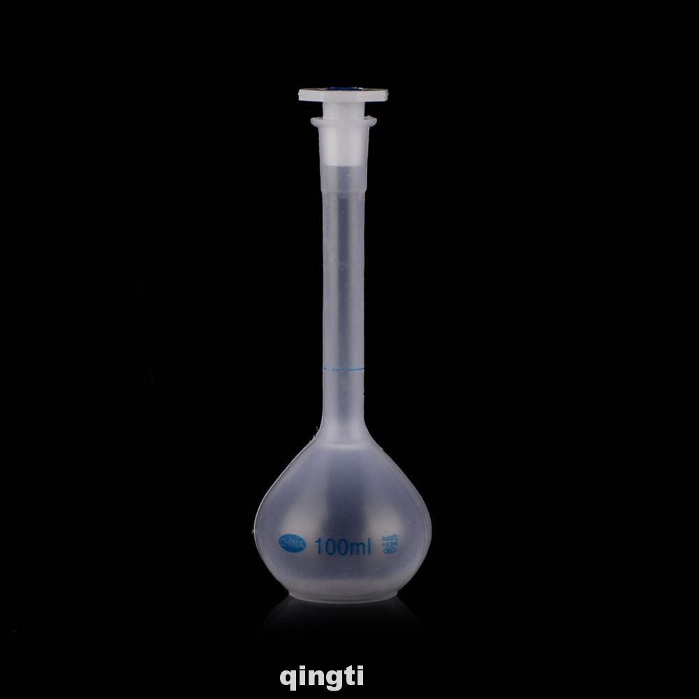 Volumetric Measuring Flask Long Neck Lab Vase Shape With Stopper ...