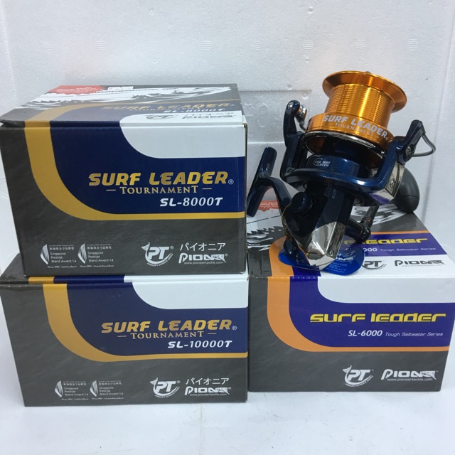 Pioneer Surf Leader Tournament 6000-10000 Spinning Reel | Shopee Malaysia