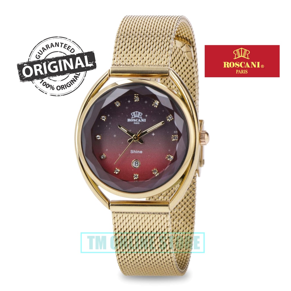 ROSCANI ELEGANT LADIES WATCH ORIGINAL ANALOG ROSCANI | Shopee Malaysia