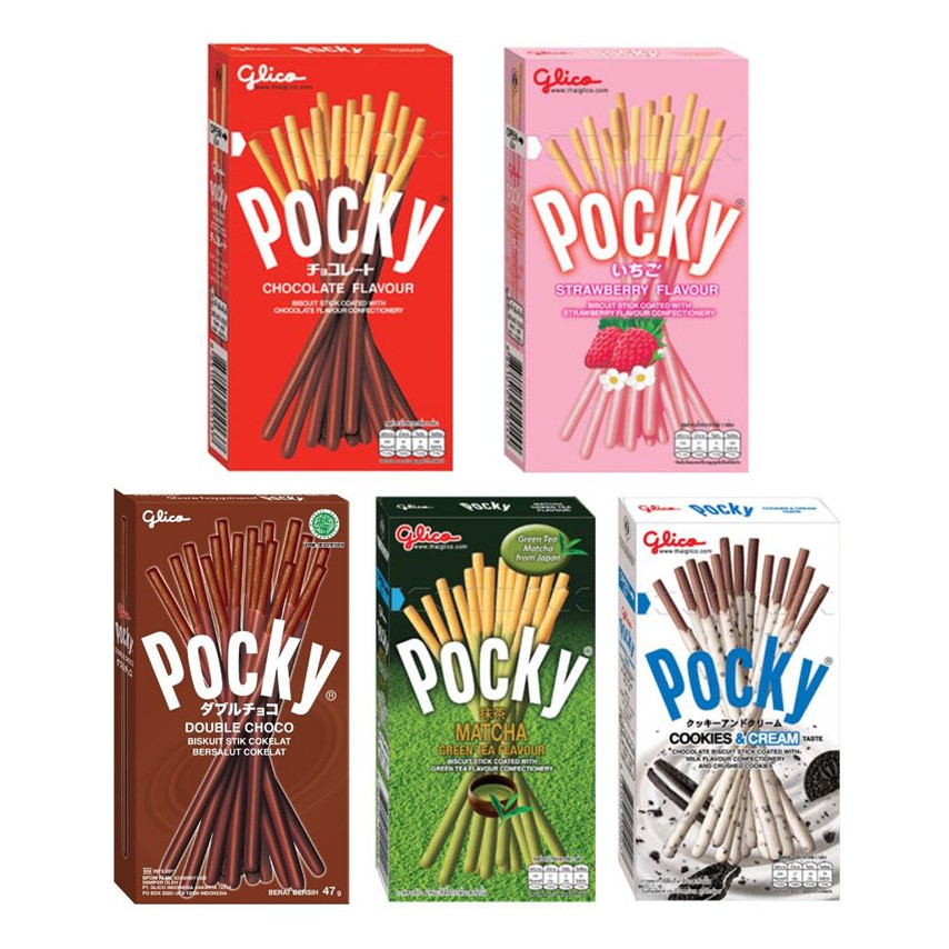 Pocky Biscuit Stick 40g - 6 Flavour To Choose | Shopee Malaysia
