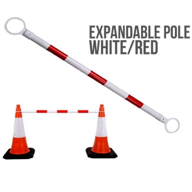 Expandable Retractable Cone Bar Traffic Safety Cone Bar Barrier 2 Meter ... Expandable Retractable Cone Bar Traffic Safety Cone Bar Barrier 2 Meter ...