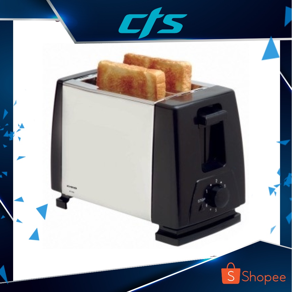 Khind Bread Toaster 2 Slices BT802 | Shopee Malaysia