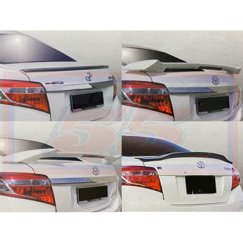 VIOS NCP150 Oem Trd V3 Drive 68 Galaxy x Gazoo Spoiler 2014 2015 2016 ...