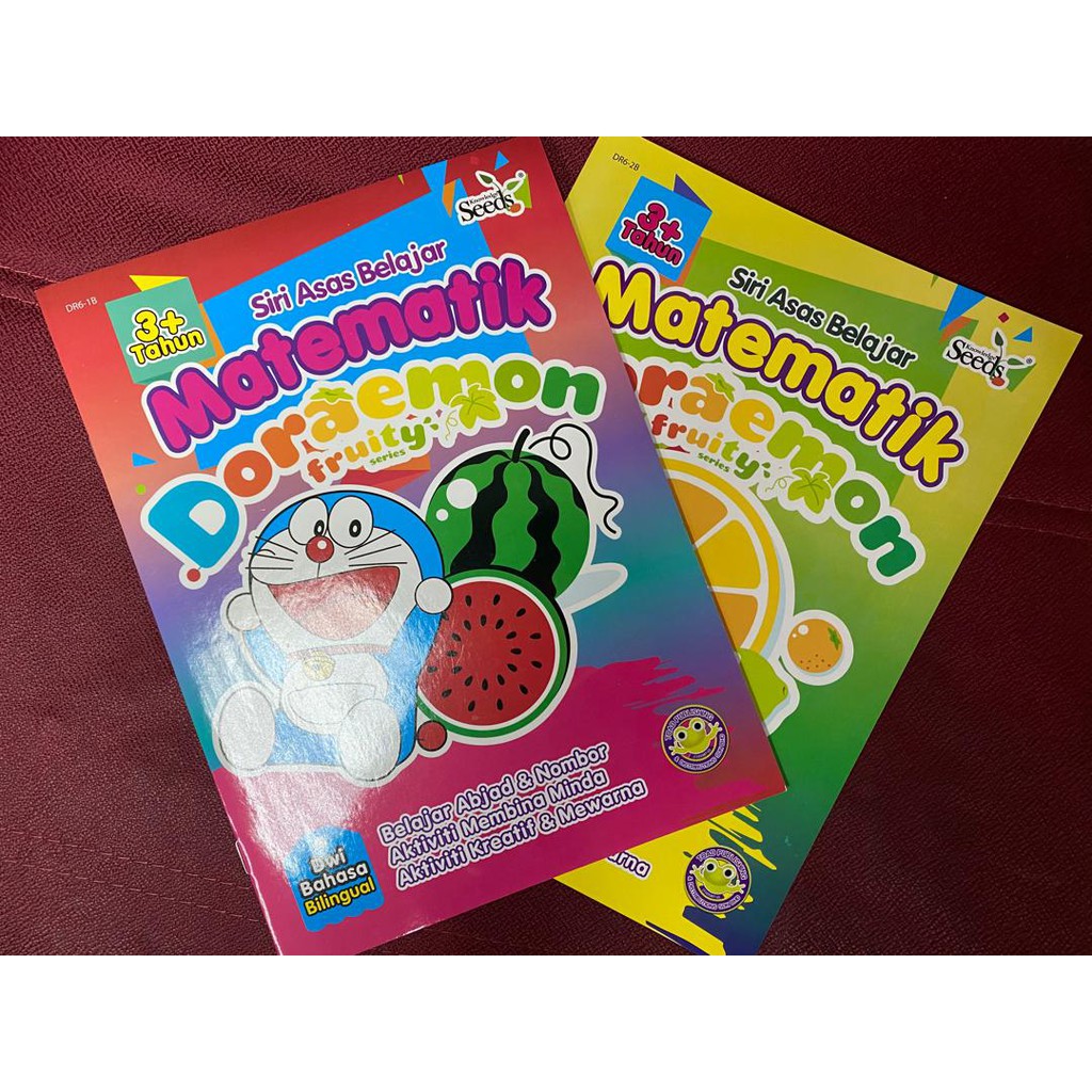 TOAD BOOKS : DORAEMON SIRI ASAS BELAJAR MATEMATIK B5 ( DR6 ) | Shopee ...